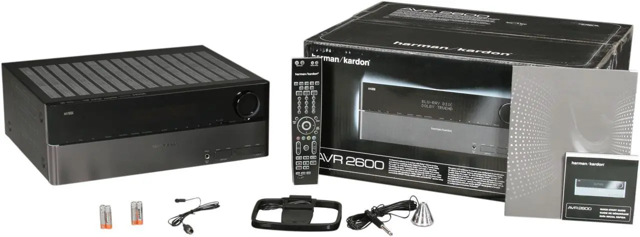Harman/Kardon AVR 2600 7.1-Channel A/V Receiver - Newegg.com