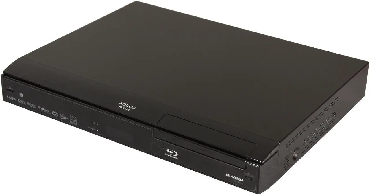 Refurbished: Sharp AQUOS Blu-ray Disc Player BD-HP210U - Newegg.com