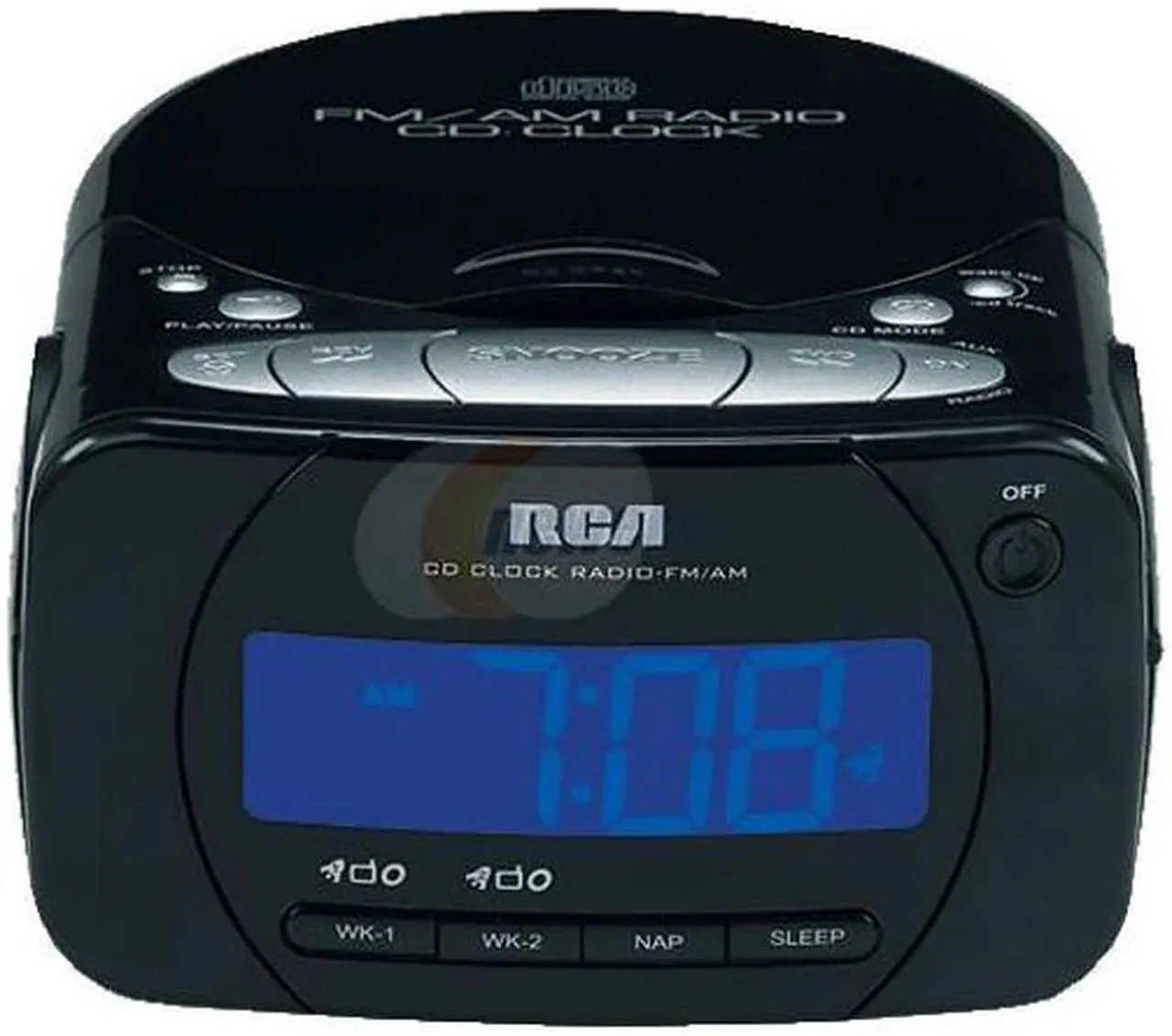 RCA RP5600 CD Clock Radio - Newegg.com