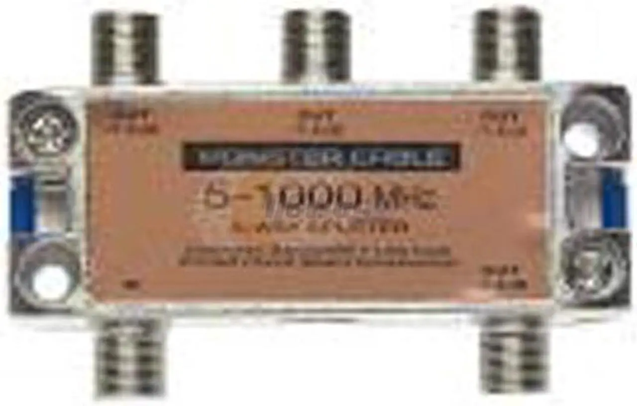 Standard 4 Way RF Splitter For CATV Signals - Newegg.com