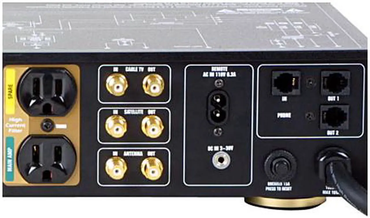 MONSTER MP HTS 2600 MKII Home Theatre Reference Clean Power Stage 2 v.2 ...