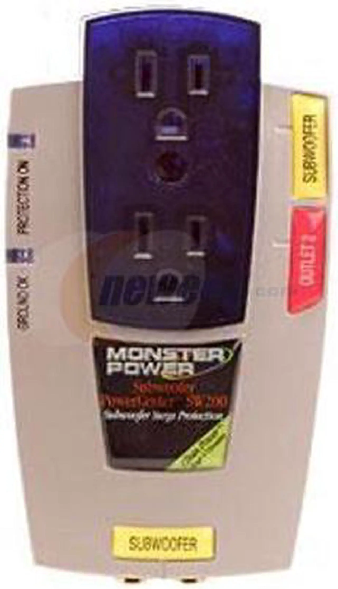 MONSTER MP SW 200 Subwoofer PowerCenter with Clean Power Stage 1 v.2.0 ...
