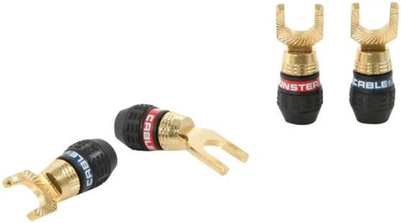 2 Pair QuickLock Gold Angled Spade - Newegg.com