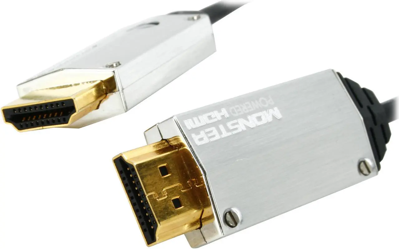 Monster - SuperThin High Speed Powered HDMI cable (3.28 FEET) - Newegg.com