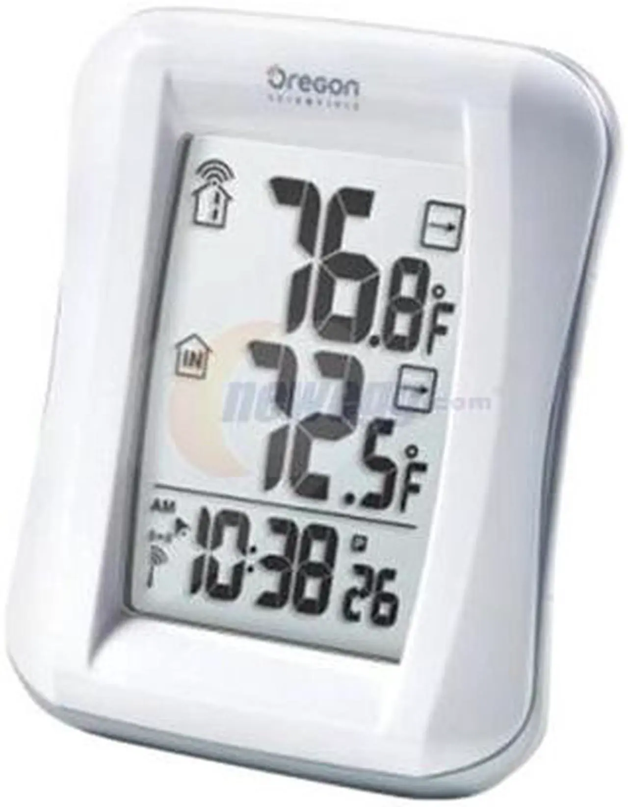 Oregon Scientific RMR682A Wireless Indoor/Outdoor Thermometer with Self ...