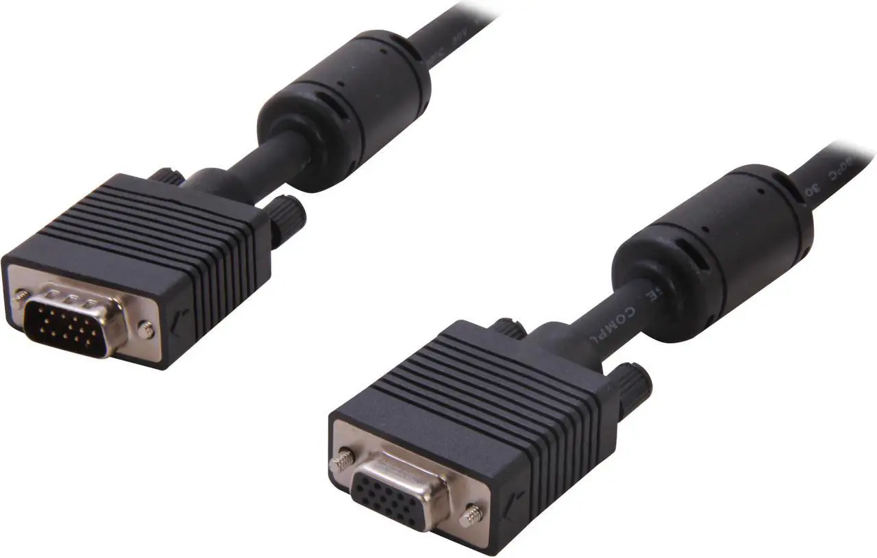 Cables To Go 28001 6ft Pro Series VGA Monitor Extension Cable (UXGA ...