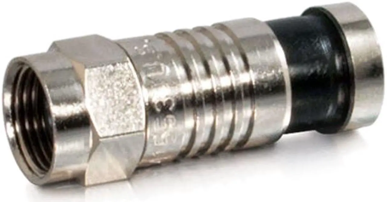 C2G RG6 Compression F-Type Connector with O-Ring - 20pk - Newegg.com