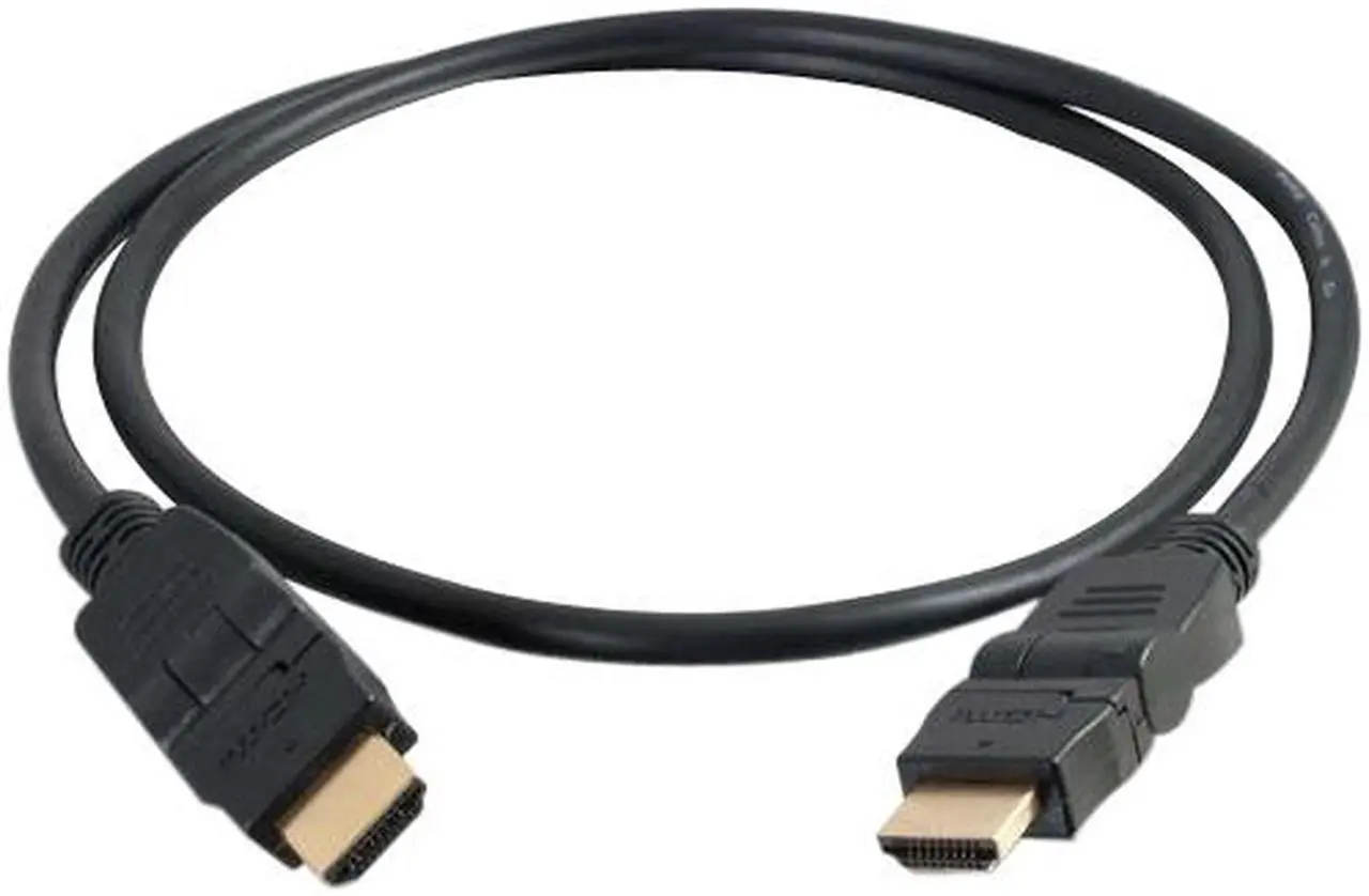 C2G 2m Velocity Rotating High Speed HDMI Cable with Ethernet (6.56ft ...