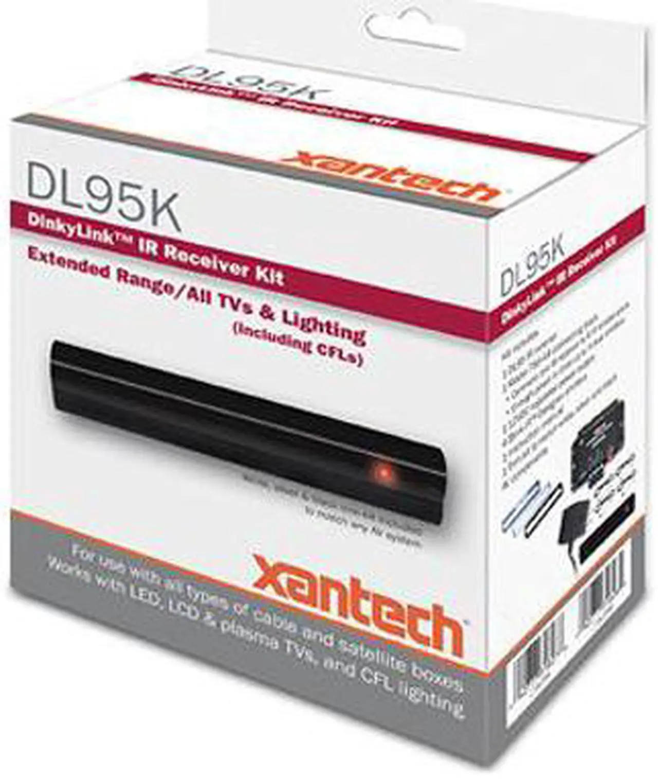 Xantech DL95K Dinky Link Universal IR Receiver Kit - Newegg.com