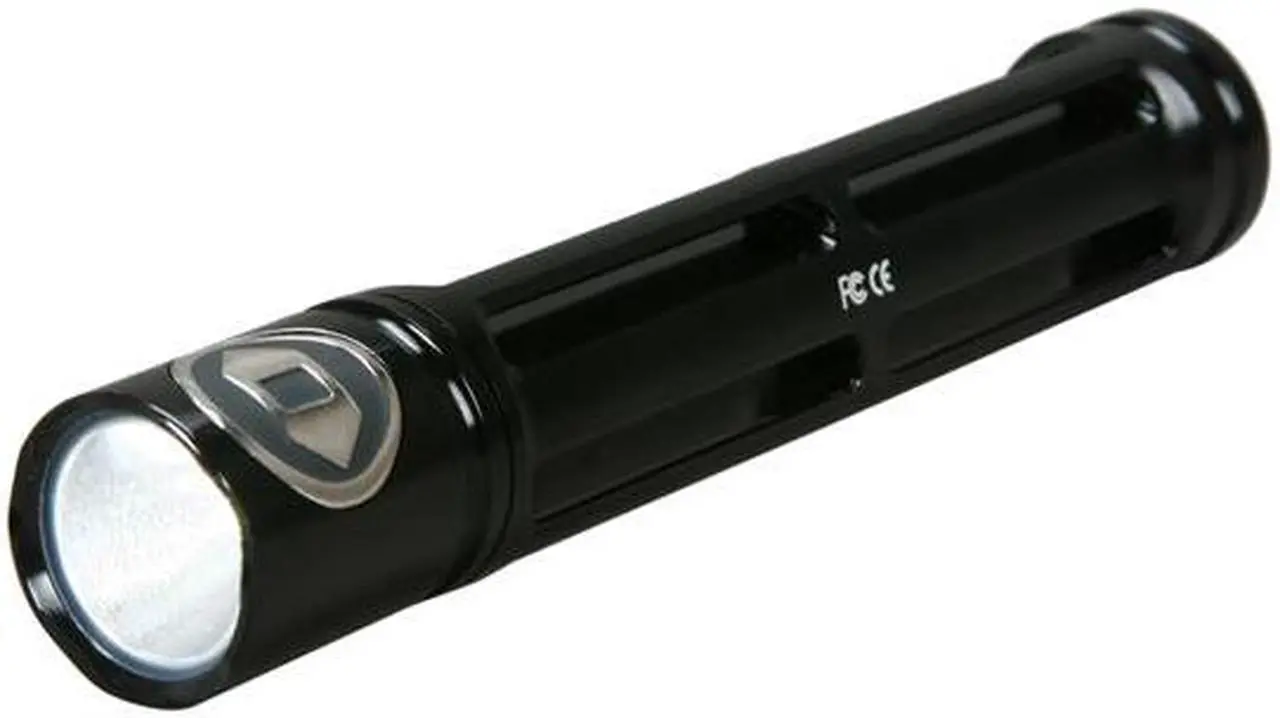 Icon Light RG201A Rogue 2 Black Alluminum Flashlight 100 Lumens ...