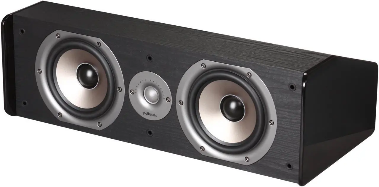 Polk Audio CS20 Black Center Speaker Single - Newegg.com