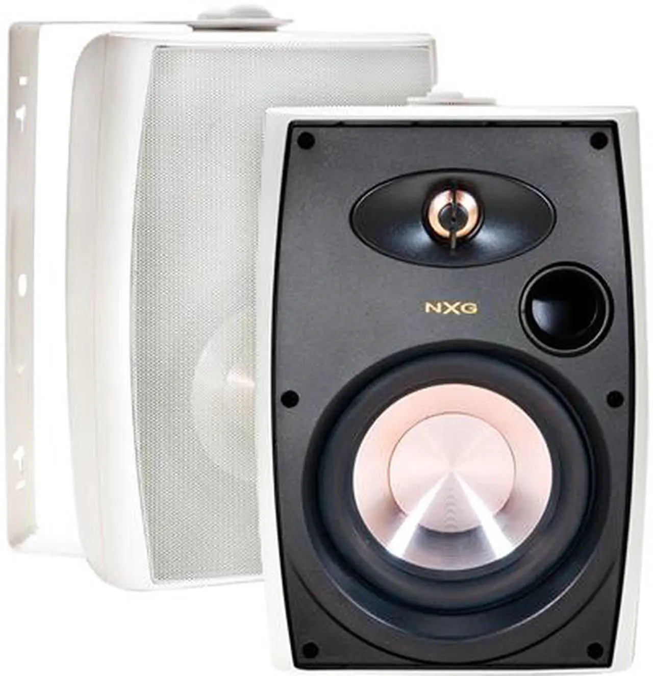 NXG Technology NX-AW5W 5.25" 2-way Indoor/Outdoor Speaker System (White ...