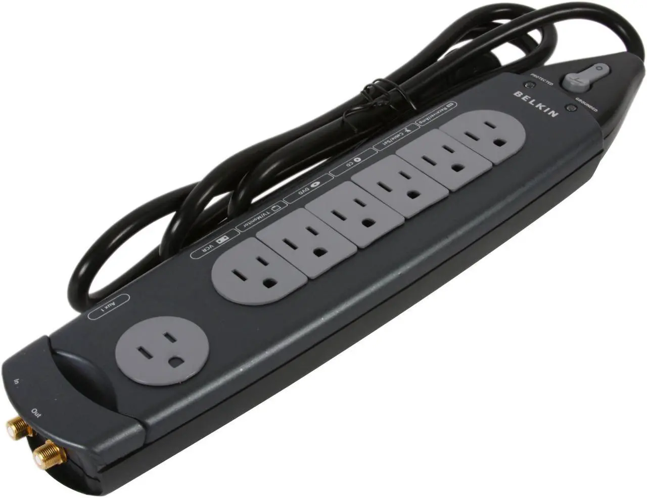BELKIN Pure AV - Home Theater Surge Protector - Newegg.com
