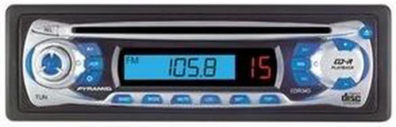 Pyramid AM/FM Receiver CD Player w/Full Detachable Face - Newegg.com