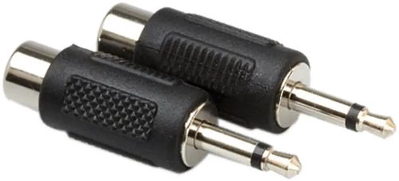 Hosa Technology GRM-114 RCA to 3.5 mm TS Adaptors, 2 pc - Newegg.com