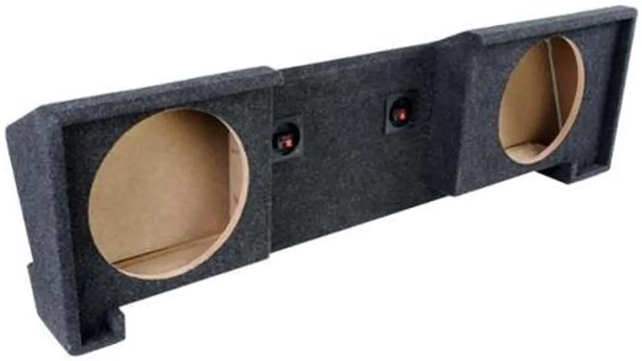 Atrend Dual B Box Series Subwoofer Boxes For Gm Vehicles (12" Down-Fire ...