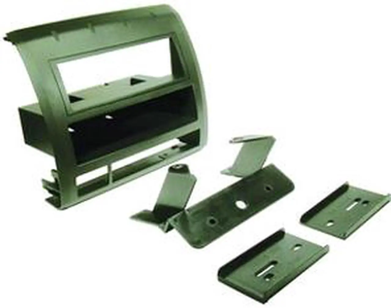 SCOSCHE TA2052BLKB 2005-Up Toyota Tacoma Single DIN with Pocket Kit ...