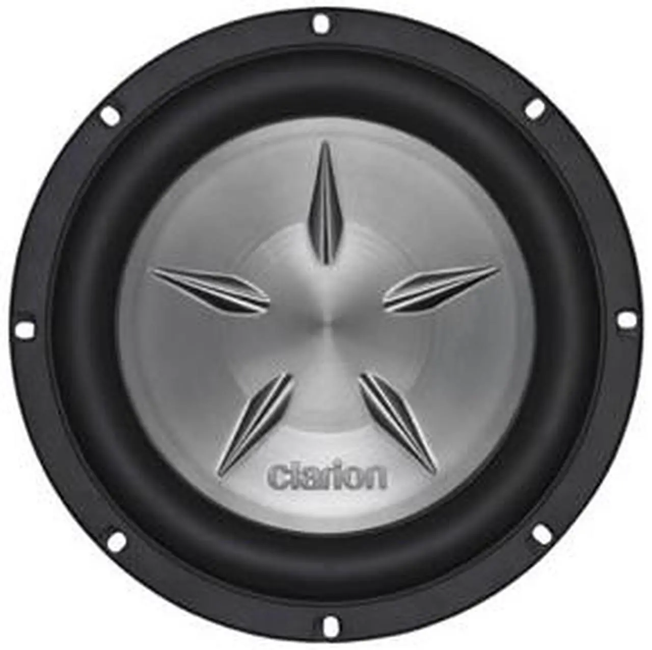 Clarion 10" 600W Single 4-ohm Voice Coil Shallow Mount Subwoofer ...