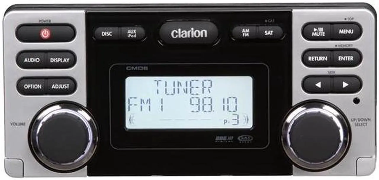 Clarion Watertight Marine CD/USB Receiver with CeNET Control - Newegg.com