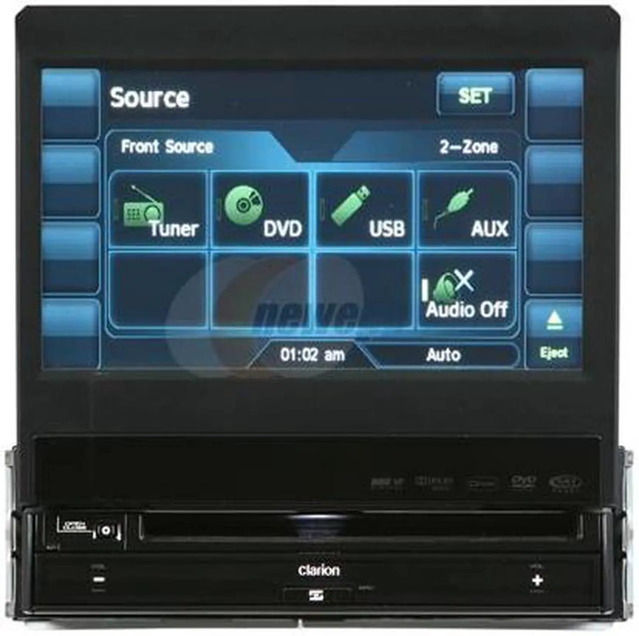 Open Box: Clarion DVD Multimedia Station with 7" Touch Panel - Newegg.com