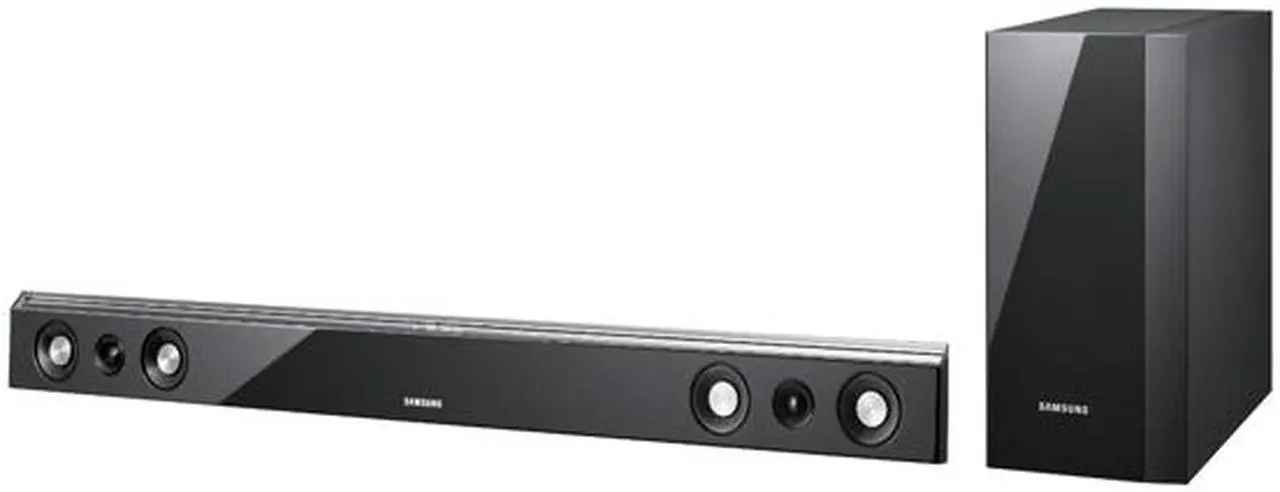 Samsung HW-D450 2.1 3D Soundbar System w/ Wireless Subwoofer - Newegg.com