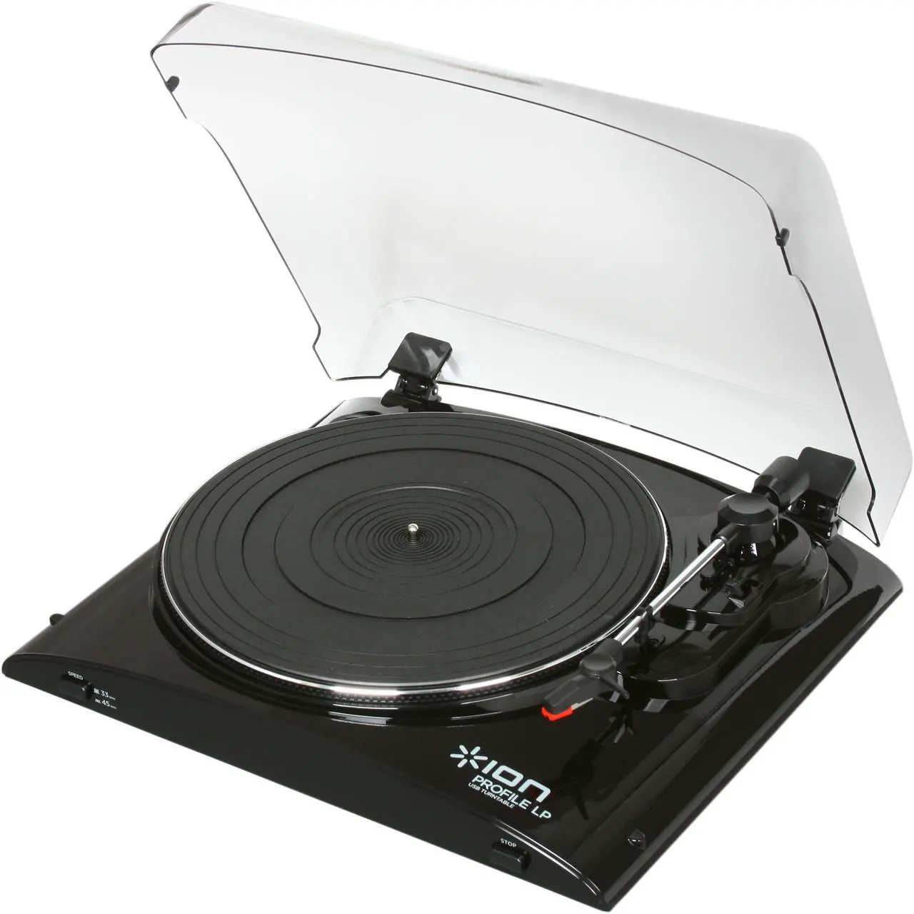 ION PROFILE LP Vinyl--To-MP3 Turntable - Newegg.com