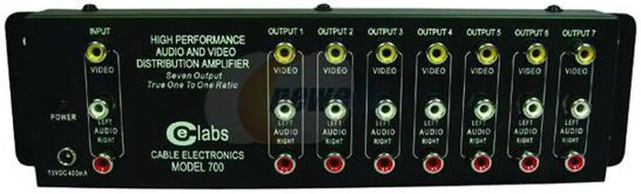 CABLE ELECTRONICS AV700 Composite A/V Distribution Amplifiers - Newegg.com