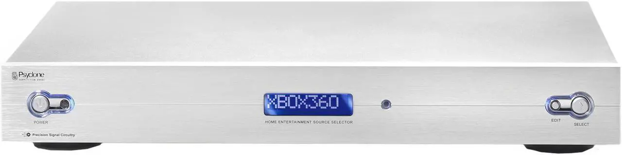 Psyclone Source Selector,LED display,S-Video(Silver) - Newegg.com