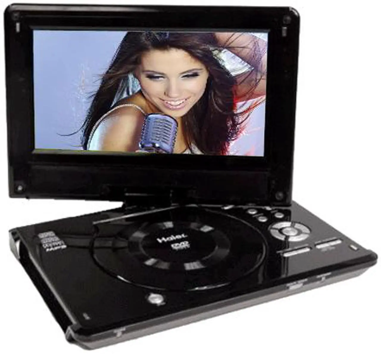Haier PDVD9KIT 9" Wide Swivel Screen Portable DVD - Newegg.com