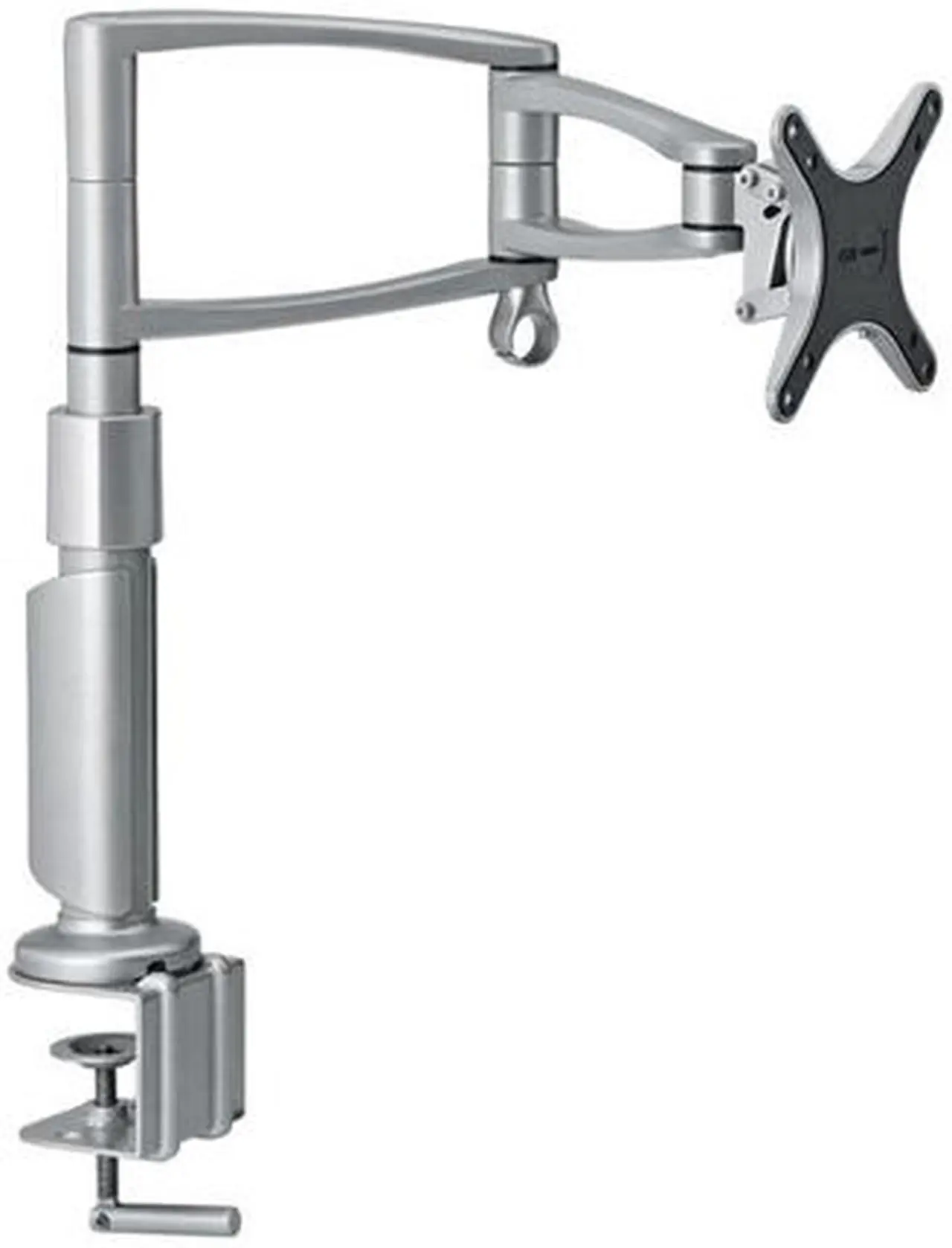 OmniMount WS3 Silver 13" - 26" Double-Arm Desktop Monitor Mount ...