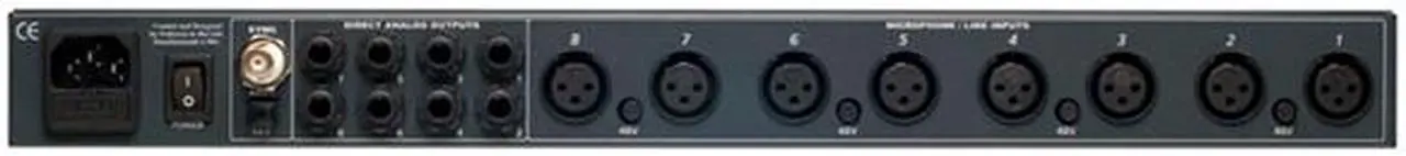 PreSonus DigiMax D8 8-Channel Preamplifier with 24-bit ADAT Digital ...