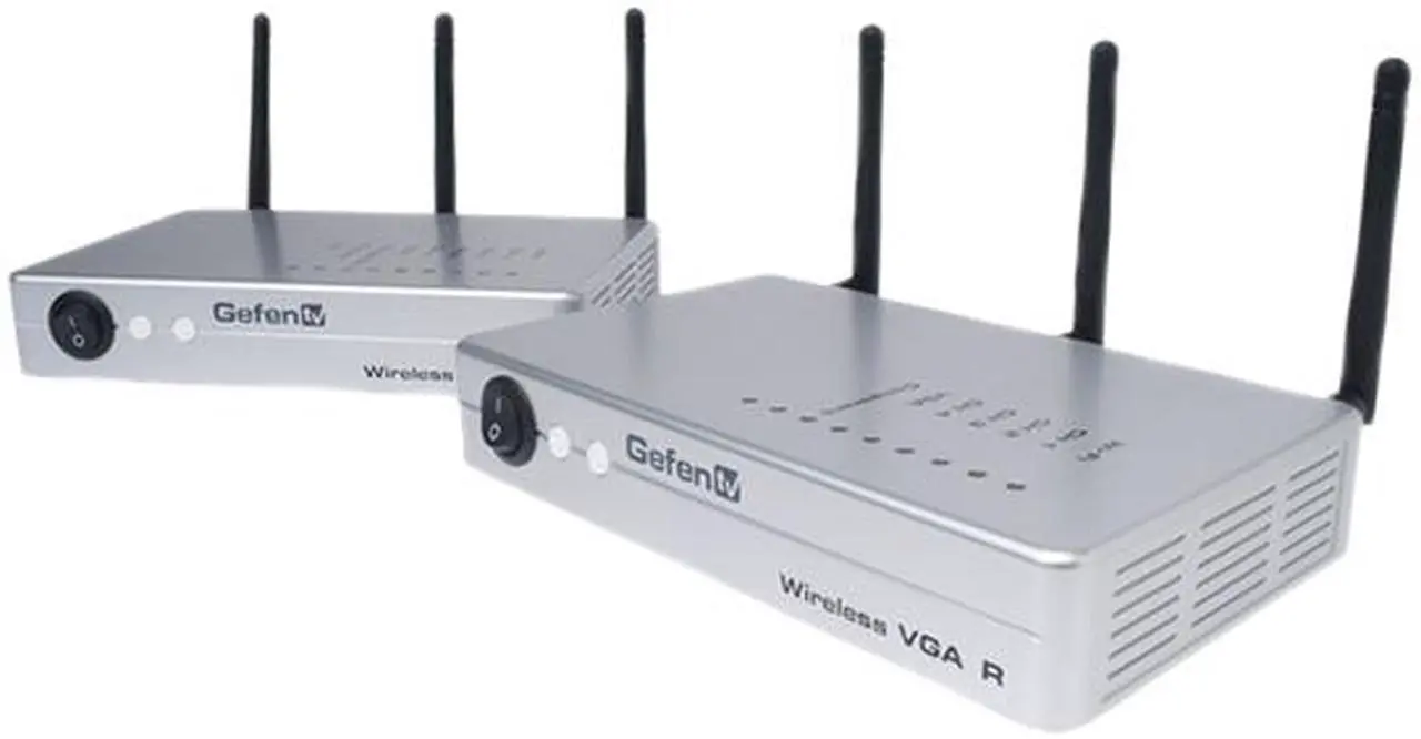 Gefen GTVWVGALR GefenTV Wireless VGA Extender LR (Long Range) - Newegg.com