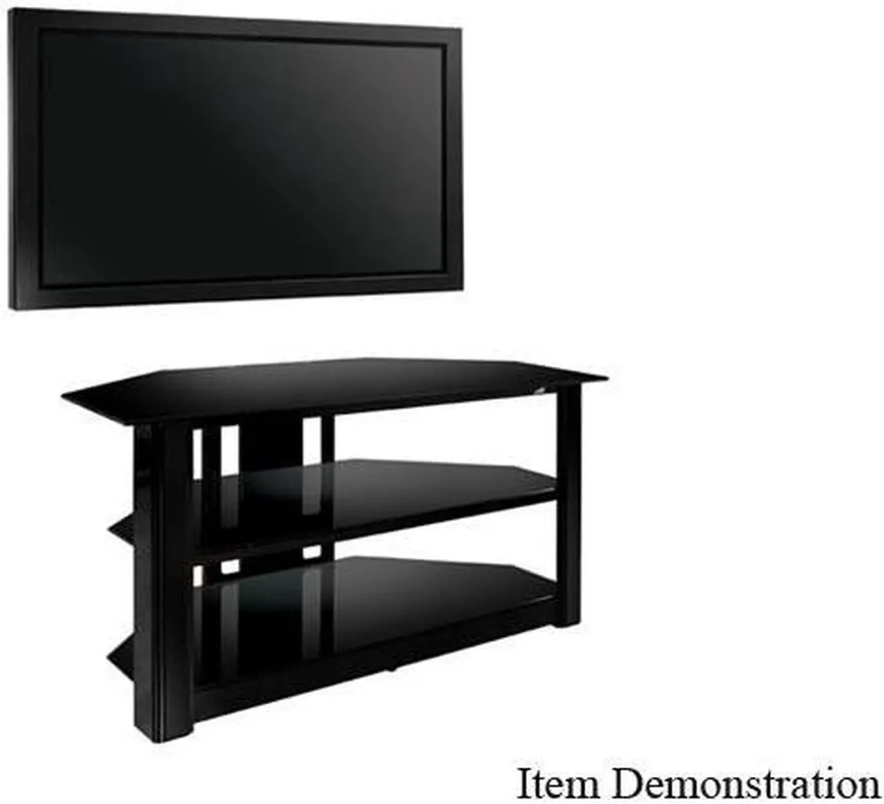 Bell’O Triple Play Series TPC-2127 Up to 55" Black Ash Flat Panel A/V ...