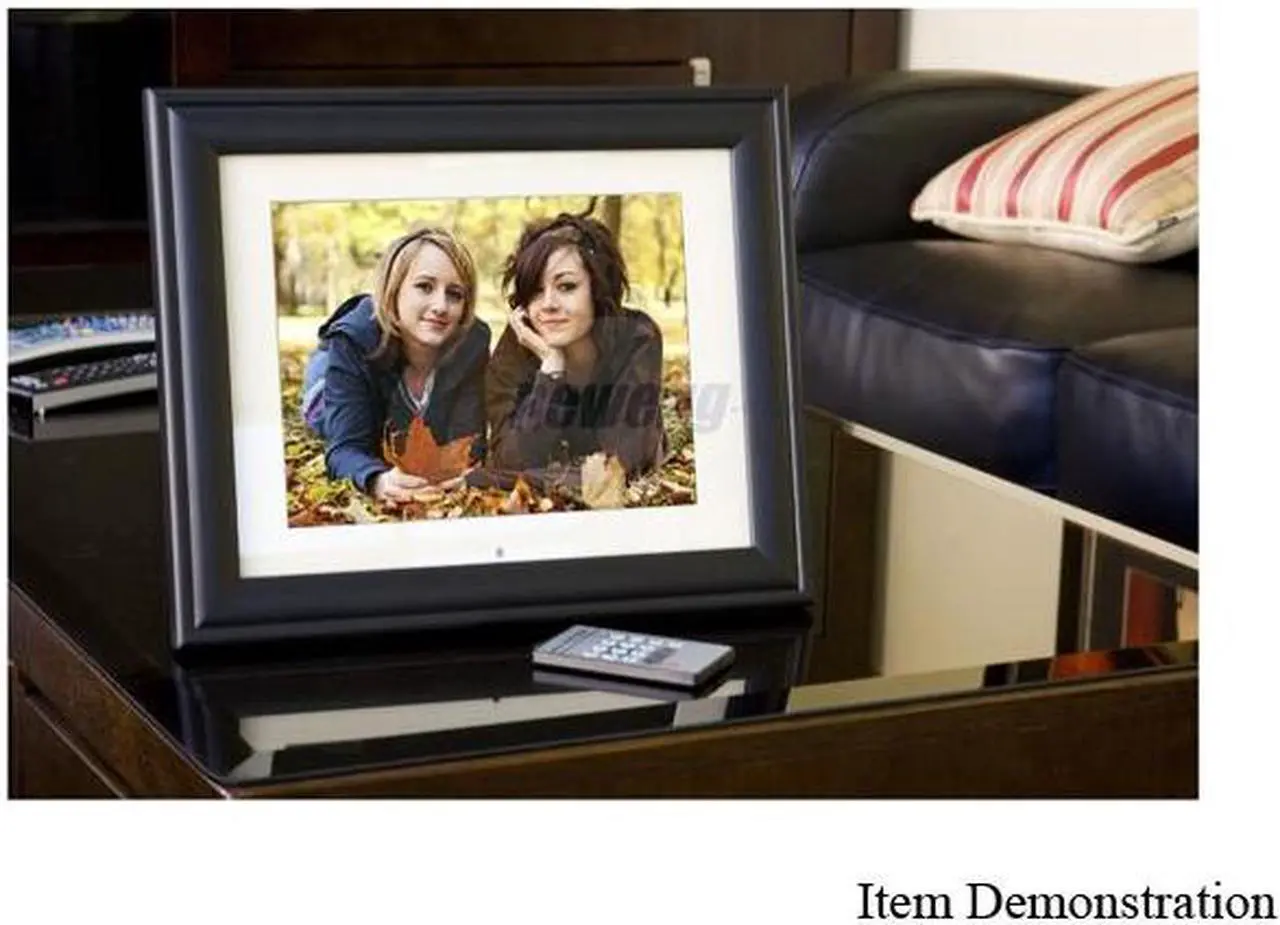 INVION DPF-10P106-BLK 10.4" 10.4" 640 x 480 Digital Photo Frame ...