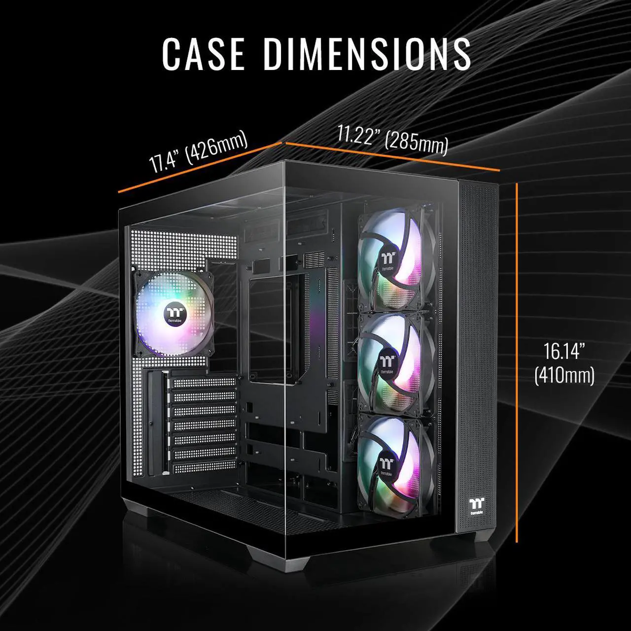 Thermaltake Gaming Desktop PC V38B-B850-580-LCS AMD Ryzen 7 9800X3D ...