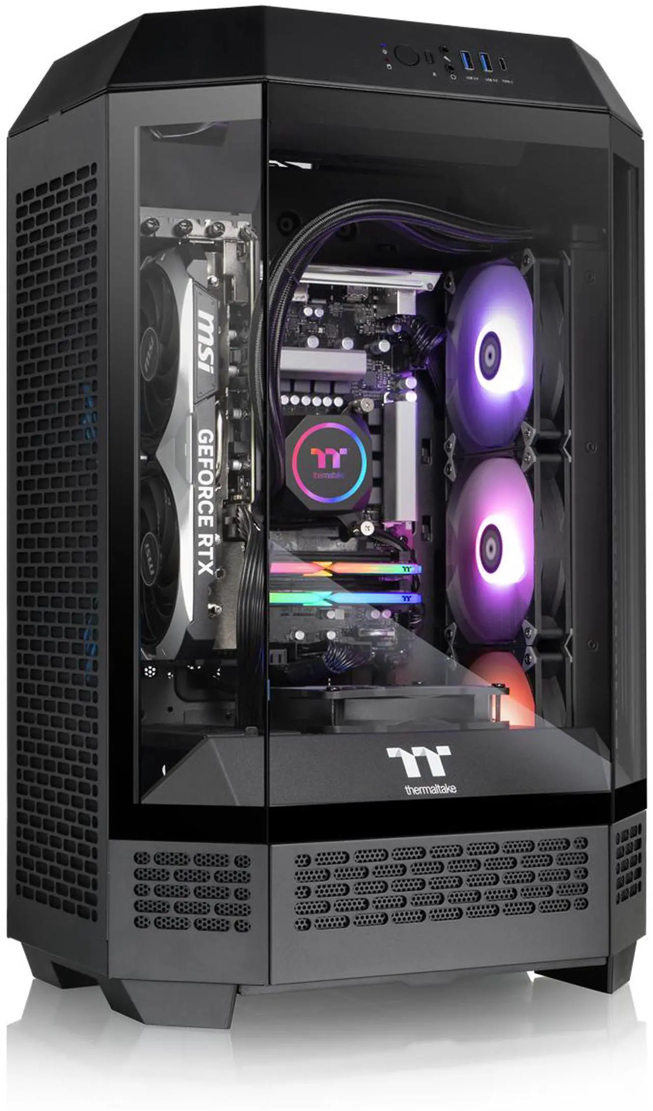 Thermaltake LCGS Reactor u2670T Gaming Desktop (Intel Core Ultra 7 ...