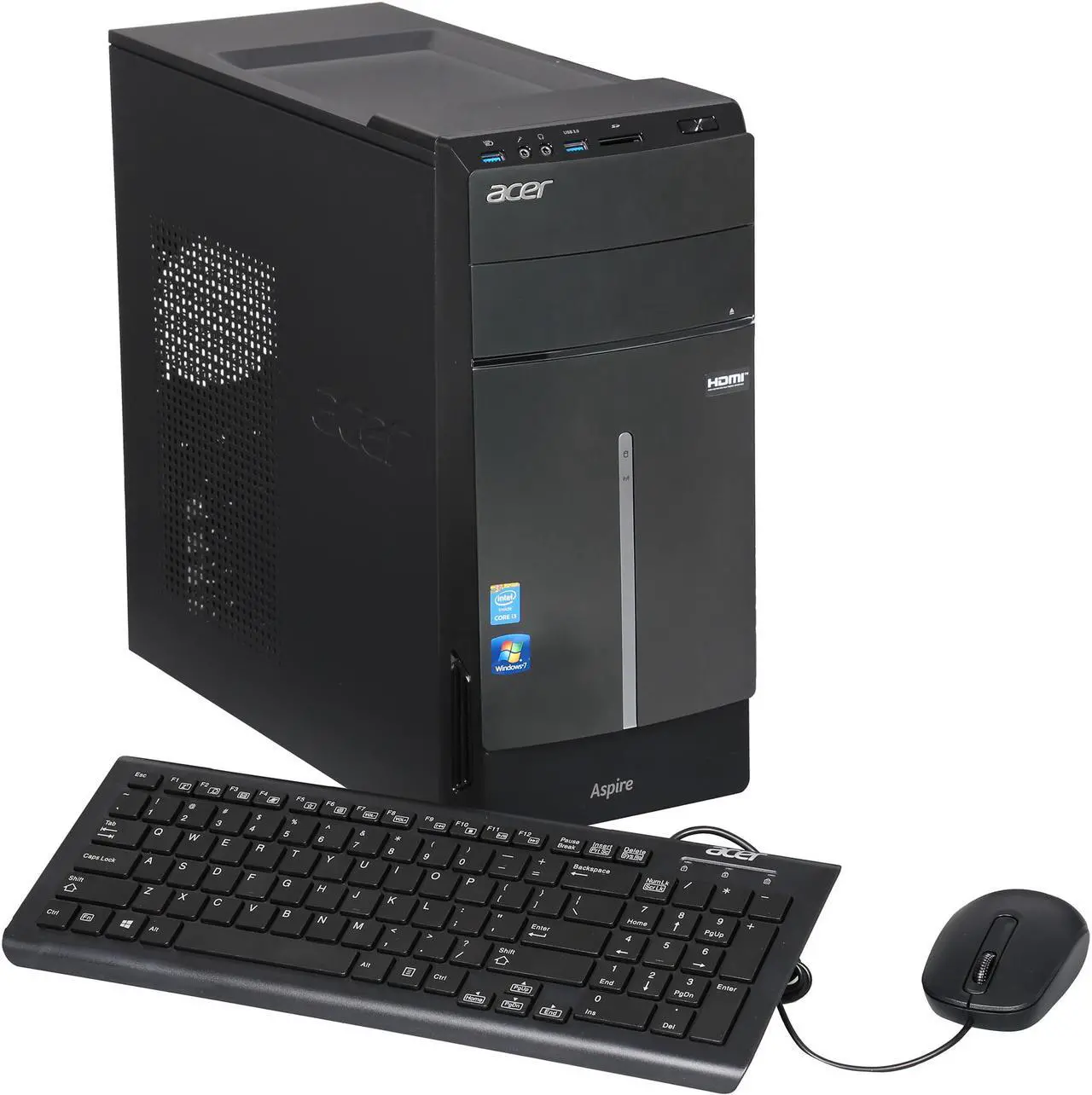 Acer Desktop PC ATC-605-UR2V Intel Core i3-4160 8GB DDR3 1TB HDD ...
