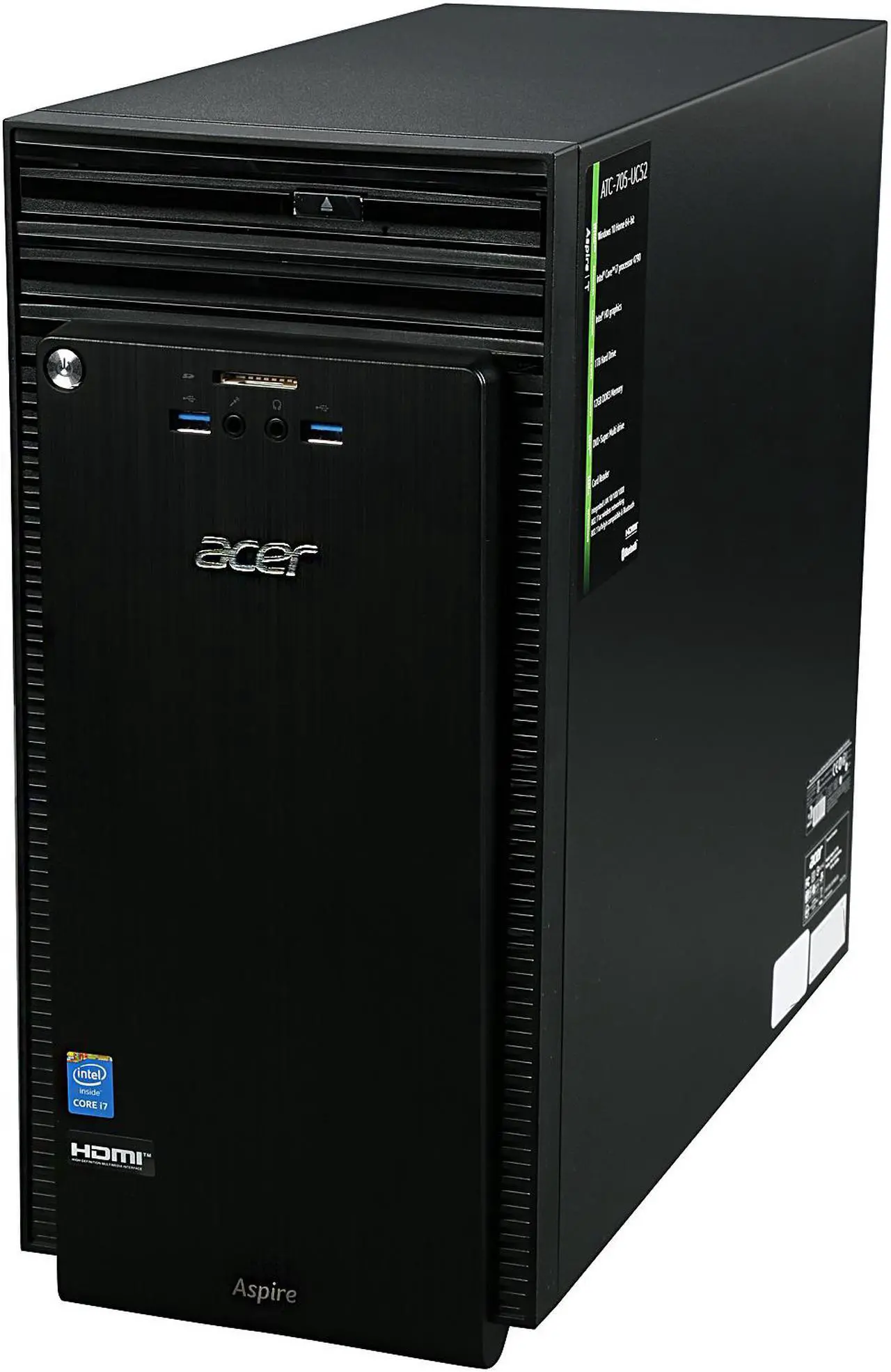 Refurbished: Acer Desktop Computer Aspire TC ATC-705-UC52 Intel Core i7 ...