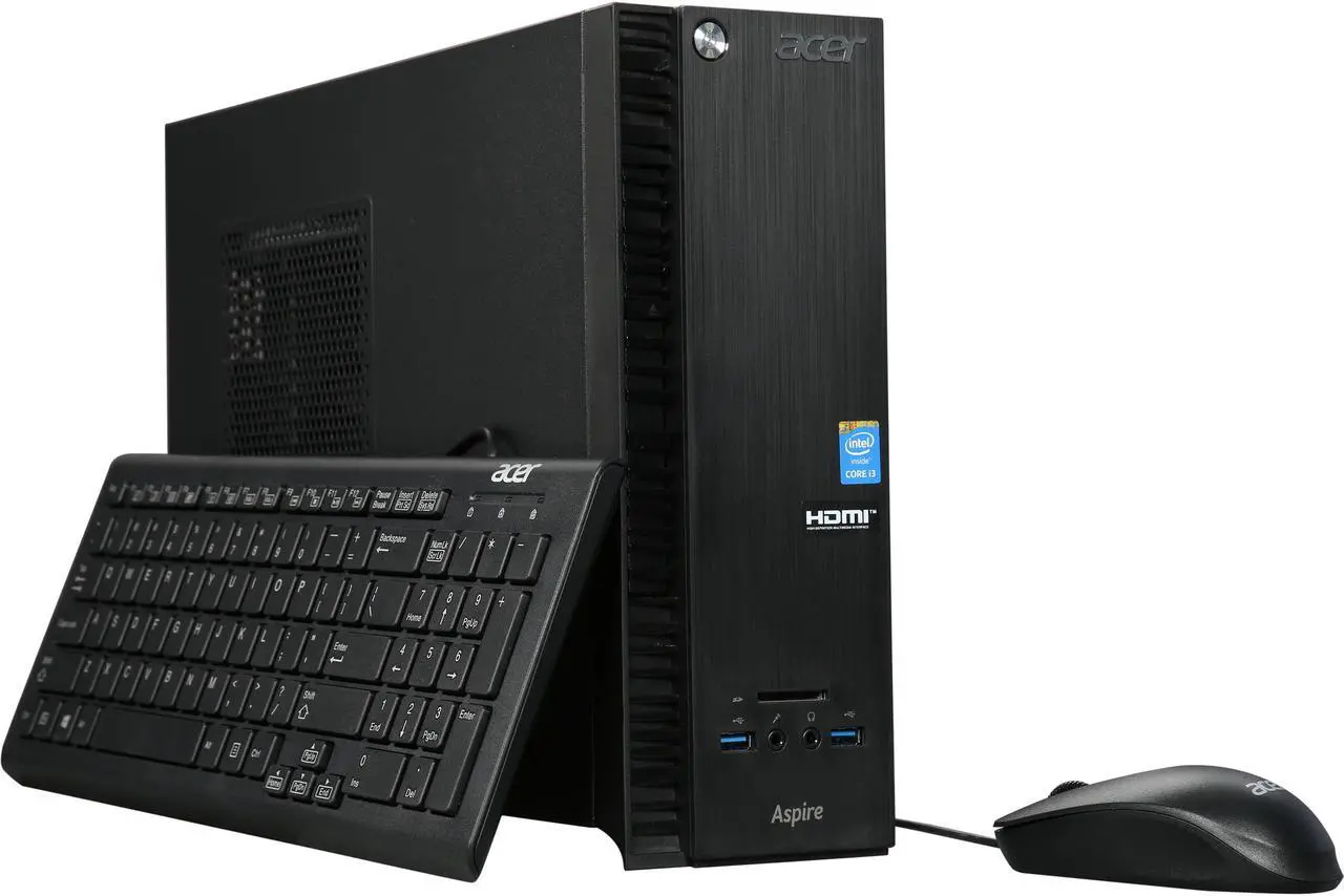Refurbished: Acer Desktop Computer AXC-705-UR53 Intel Core i3 4th Gen ...