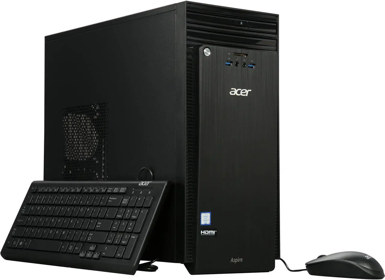 Acer Desktop PC Aspire T ATC-710-UR61 Intel Core i5-6400 8 GB DDR3L 2TB ...