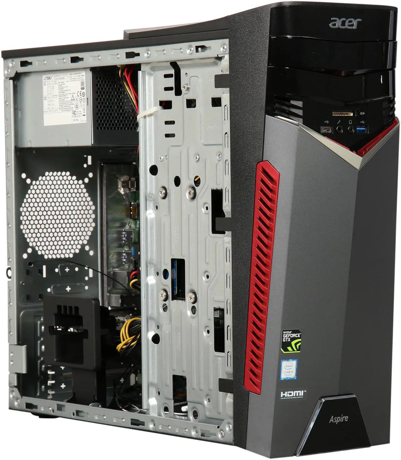 Open Box: Acer Desktop Computer Aspire GX-785-UR1B Intel Core i5-7400 ...