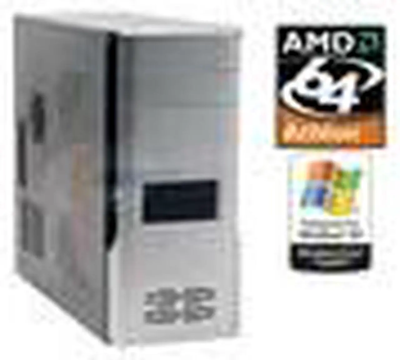 ABS Desktop PC Awesome V2E 30 3200+ 512MB DDR 160GB HDD Windows XP ...