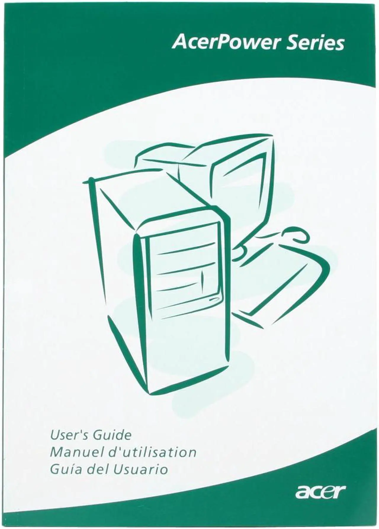 Acer Desktop PC Power APFH-EC3520P Intel Celeron D 352 512MB DDR2 80GB ...