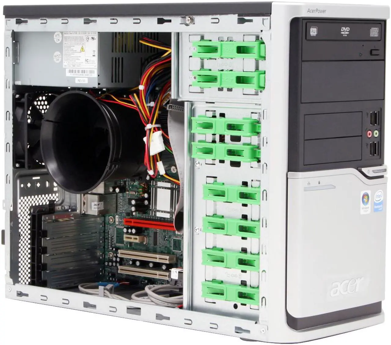 Acer Desktop PC Power FH APFH-EP9150C Intel Pentium D 915 1GB DDR2 ...