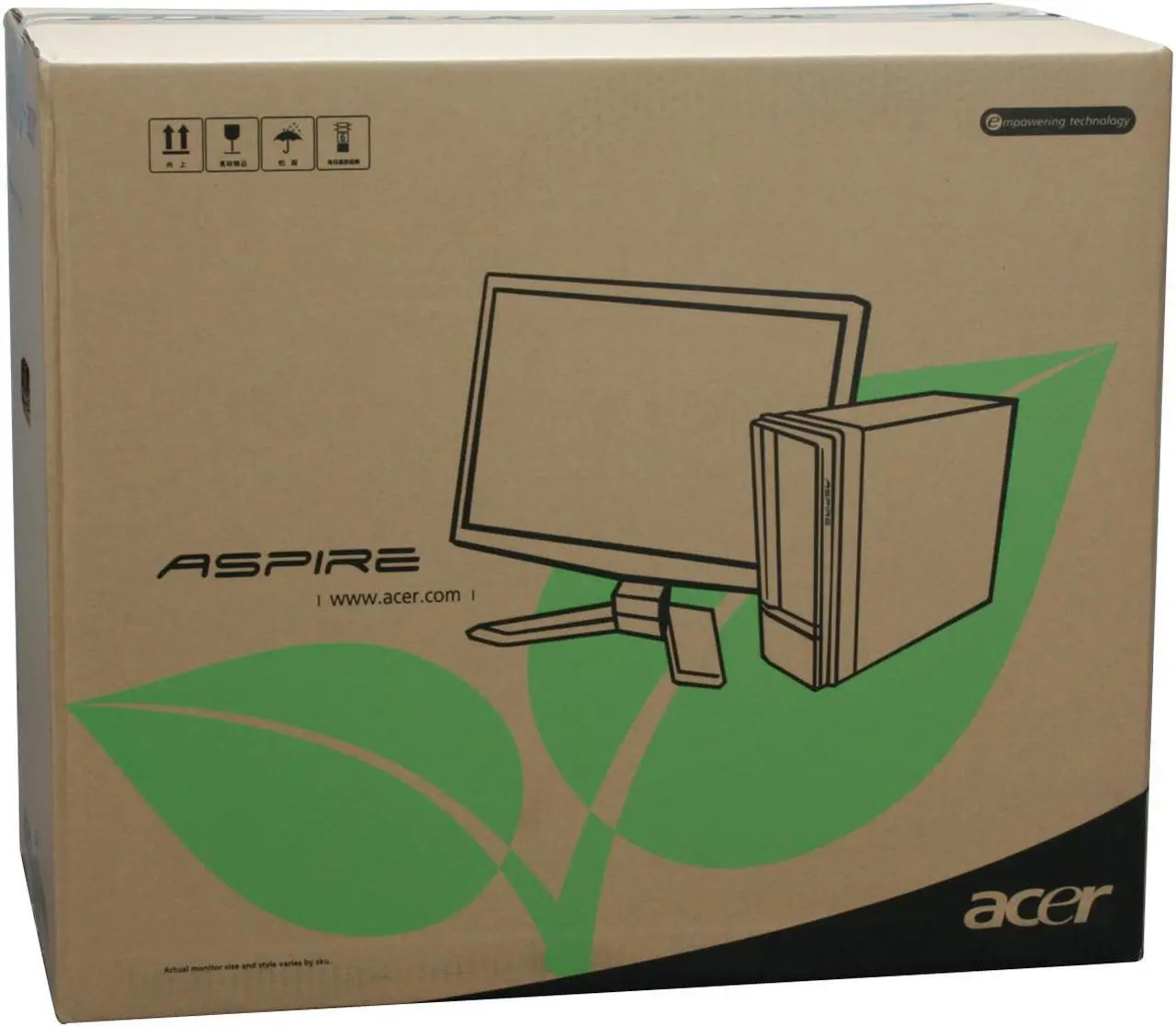 Acer Desktop PC Aspire AX1200-BE5600A 5600+ 3GB DDR2 320GB HDD Windows ...