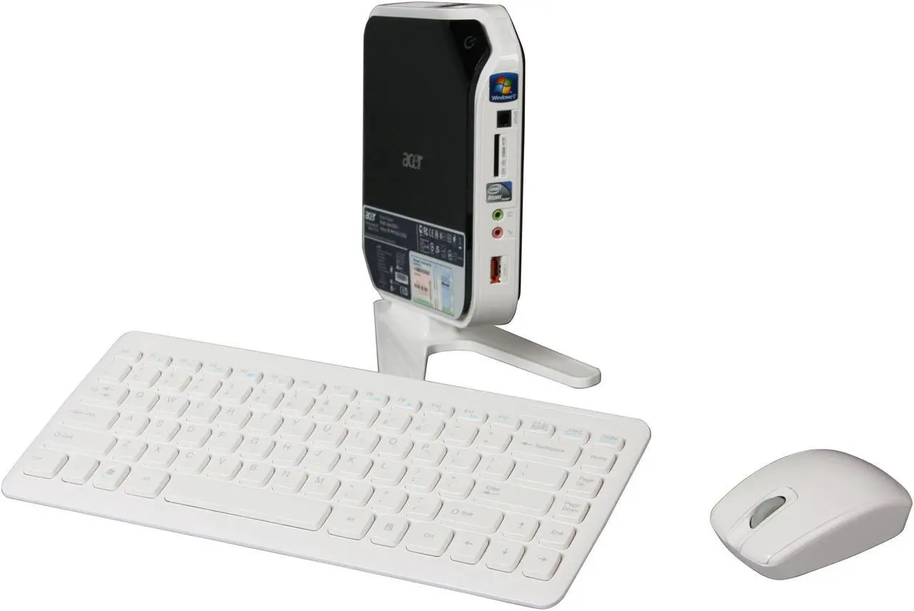Open Box: Acer Nettop AspireRevo AR3610-U9022 Intel Atom 330 2GB DDR2 ...
