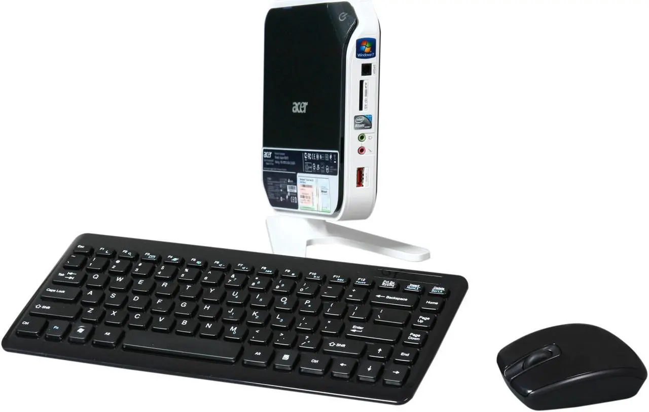 Acer Nettop AspireRevo AR3610-U2002 Intel Atom 330 2GB DDR2 250GB HDD ...