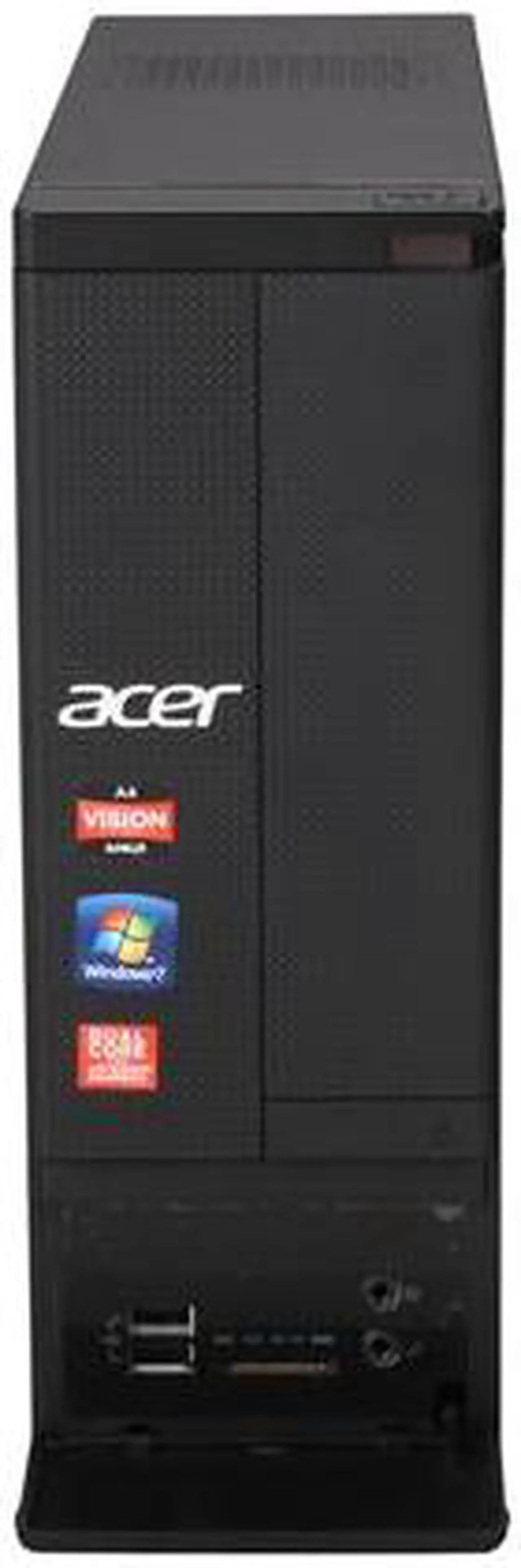 Open Box: Acer Desktop PC AX1470-UR30P (PT.SHFP2.001) AMD A4-3400 4GB ...
