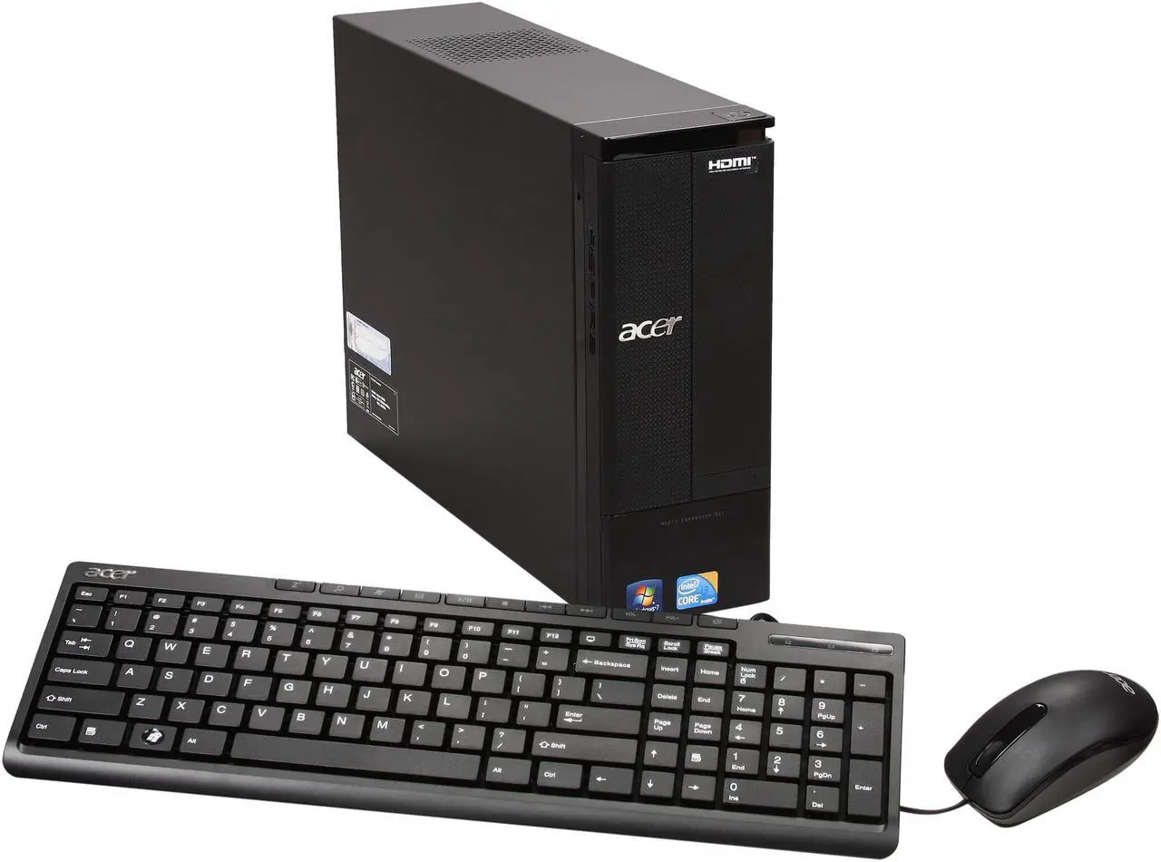 Acer Desktop PC AX3950-UR30P (PT.SE6P2.002) Intel Core i3-540 4GB DDR3 ...