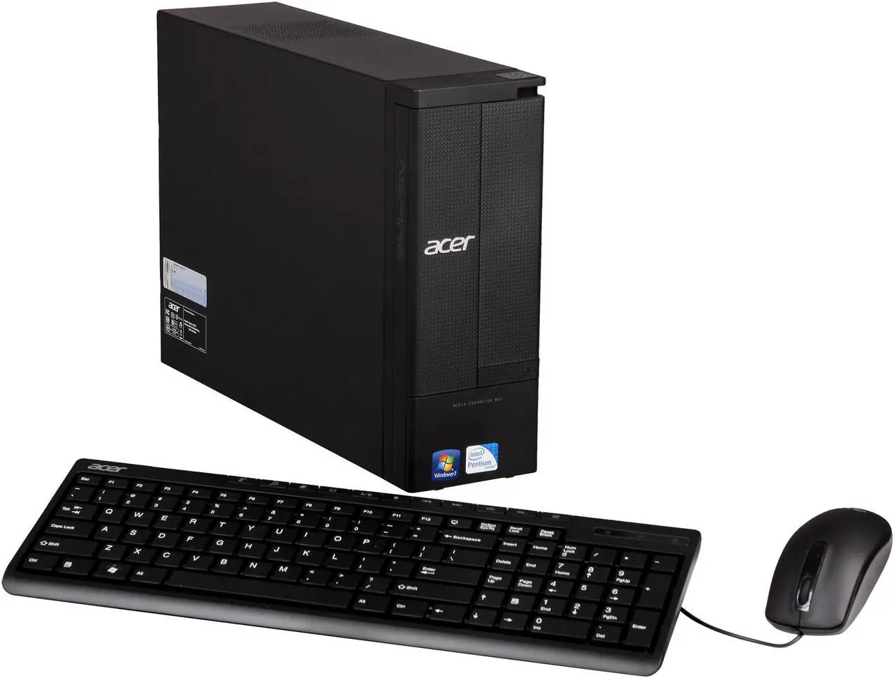 Acer Desktop PC Aspire X1 AX1920-UR10P (DT.SG8AA.001) Intel Pentium ...